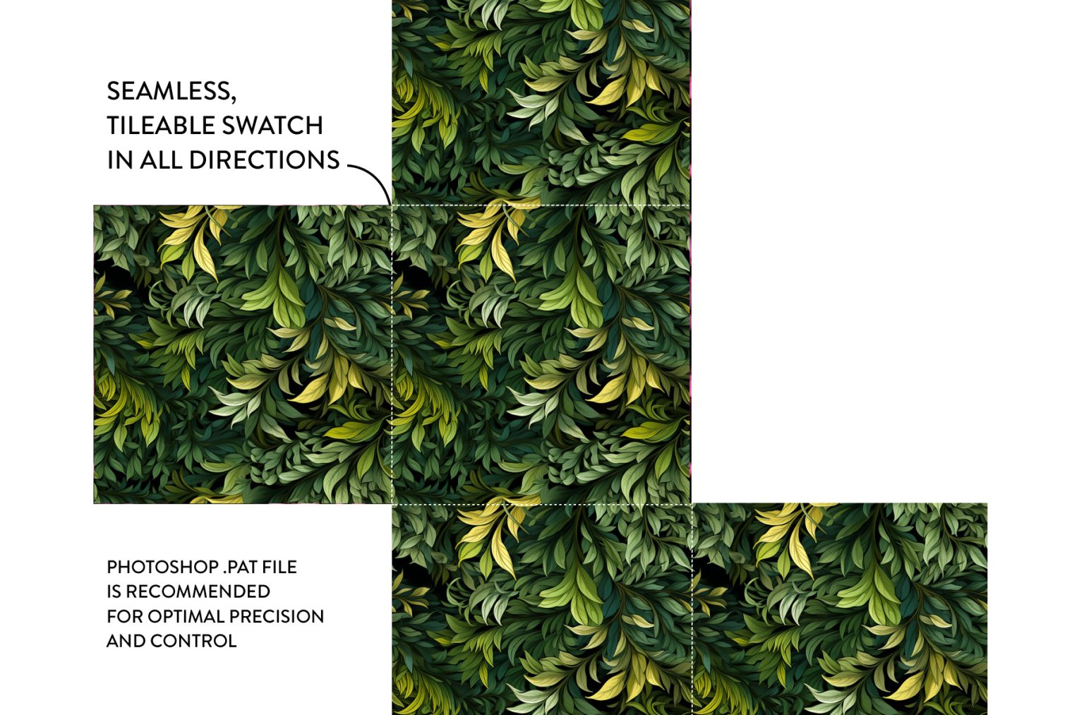 Willow Leaves Seamless Pattern | Leysa Flores Design